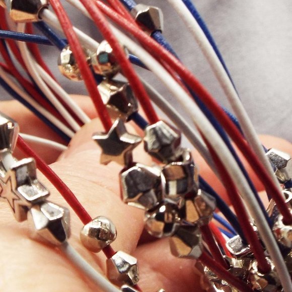 JULY 4TH CELEBRATION BRACELET | Jewelry | Fireworks Mass Of Silvery ...